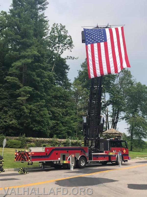 Final Farewell for Firefighter Alexander Ciampi - Valhalla Fire Department