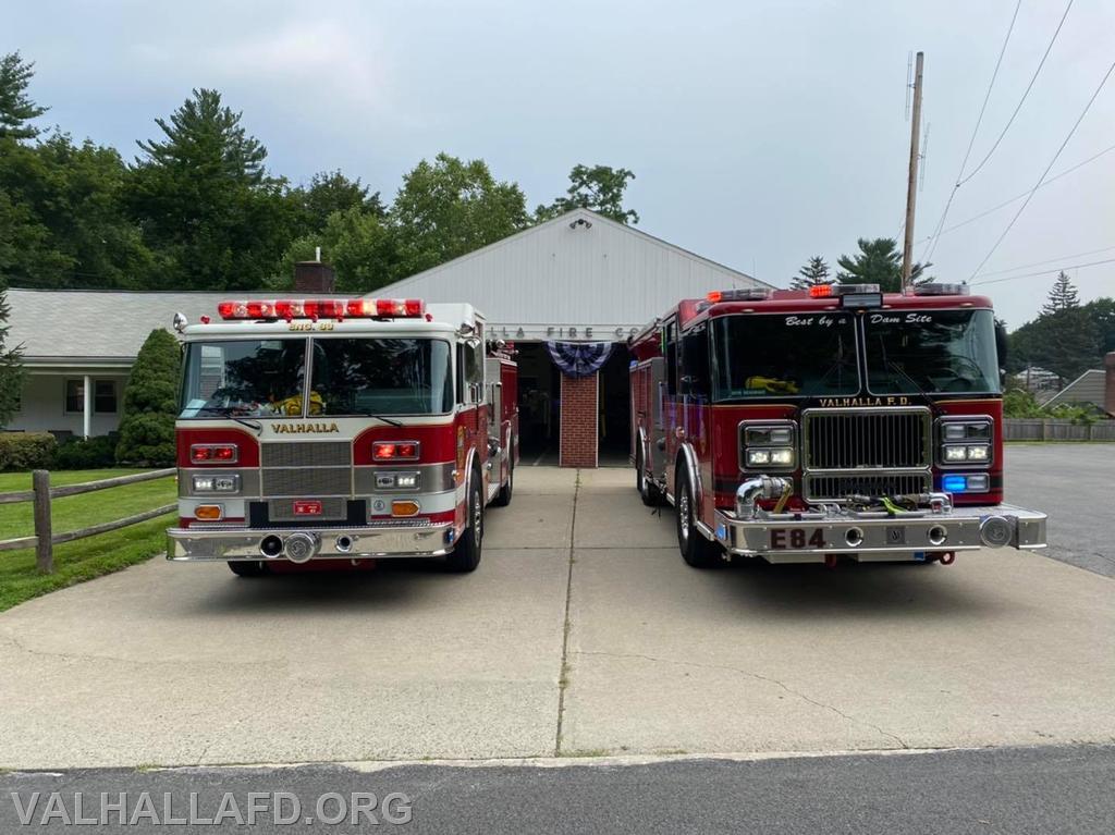 Final Farewell for Firefighter Alexander Ciampi - Valhalla Fire Department