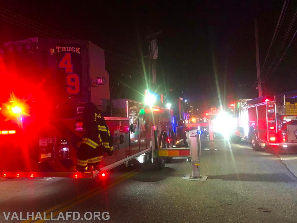 1 & 1 Responds to North White for Smoke Condition - Valhalla Fire ...
